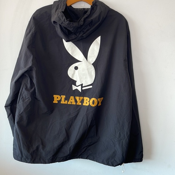 PacSun | Jackets & Coats | Pacsun X Playboy Unisex Windbreaker Hooded ...